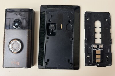 Ring Video Doorbell Bronze – With Solar Charging Bracket 842861114447 ...