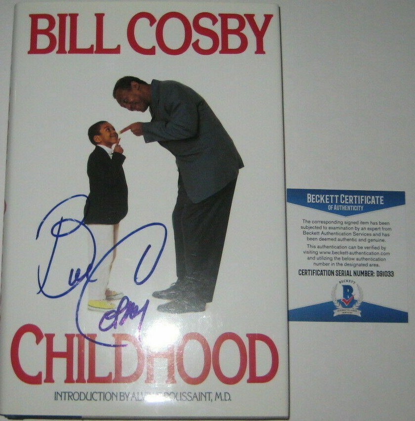 Bill Cosby SIGNED book Childhood Autograph Autographed on cover Beckett ...