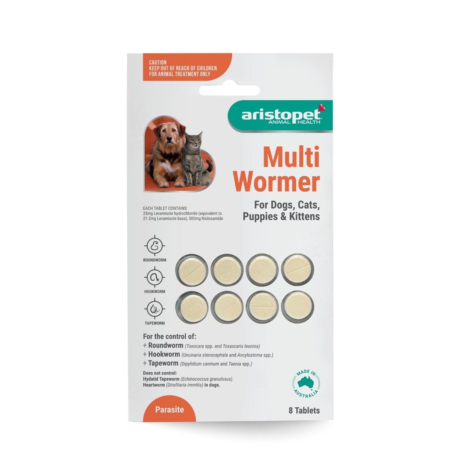 Aristopet Worming Tablets For Puppies Dogs Kittens Cats Made in ...