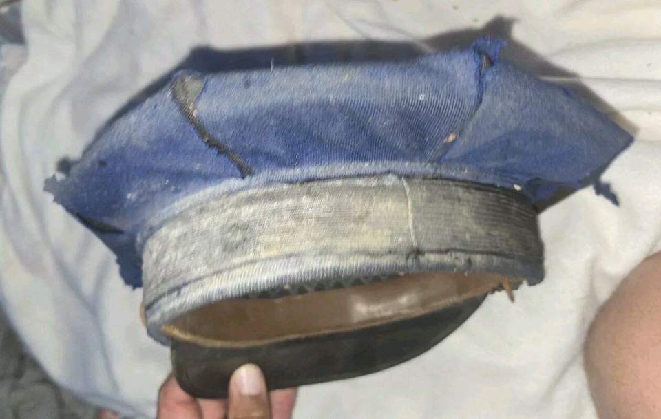 Vintage Drewerys’s Uniform Hat Service Visor Cap Size Rare! Hart ...