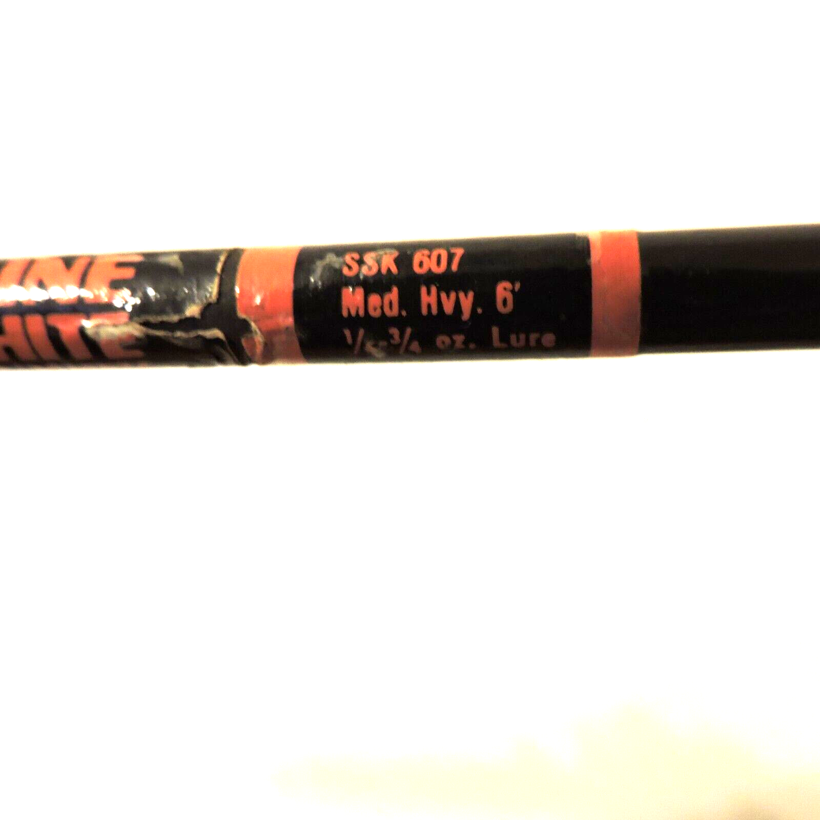 Vintage Skyline Graphite Fishing Rod Medium Heavy 6' 1/4 - 3/4 oz lure ...