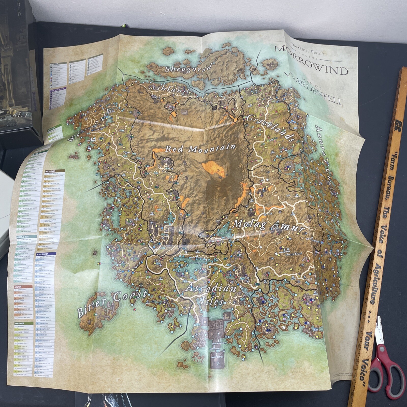 Elder Scrolls Morrowind Map