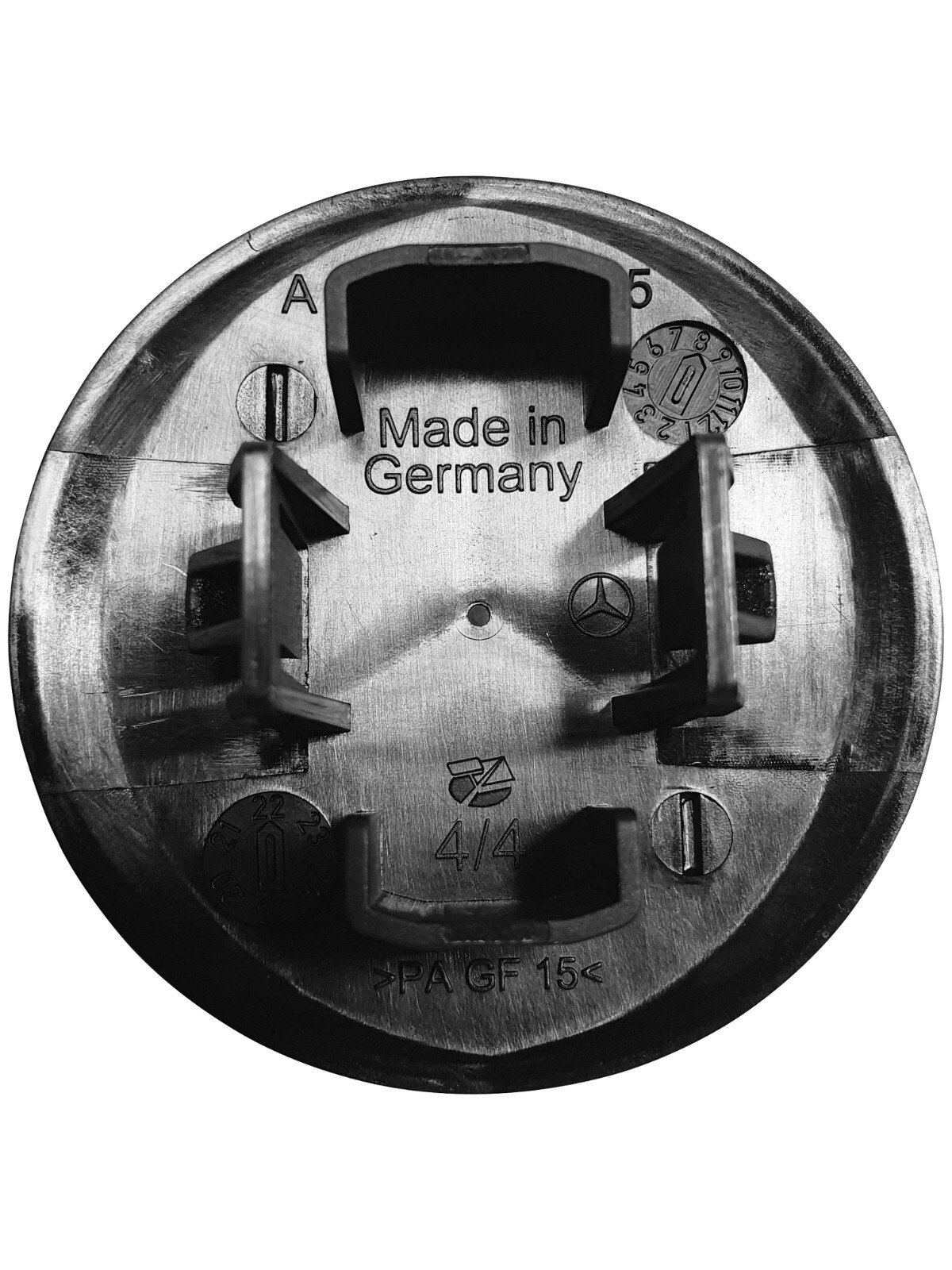 Original Mercedes Benz Stern Emblem schwarz Motorhaube A0008173305 | eBay