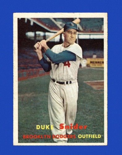 1957 Topps Set-Break #170 Duke Snider EX-EXMINT *GMCARDS* | eBay