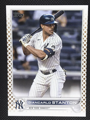2022 Topps Giancarlo Stanton Gold Star Factory Set Parallel #650 | eBay