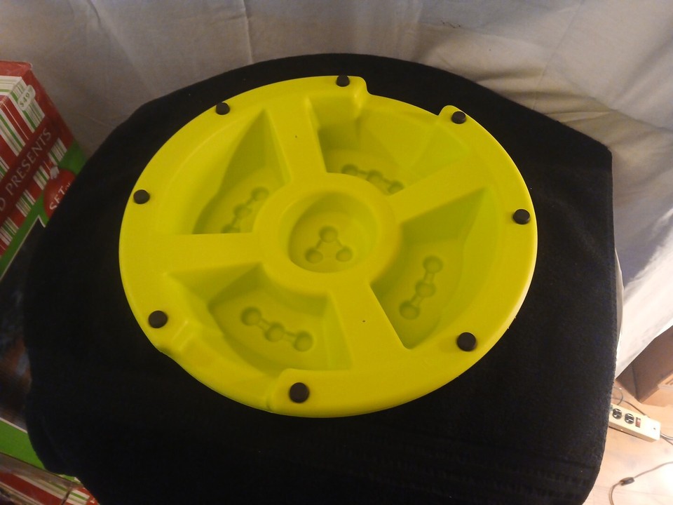 Zumba Fitness Step Riser Aerobic Stepper Riser Round Plastic Platform w ...