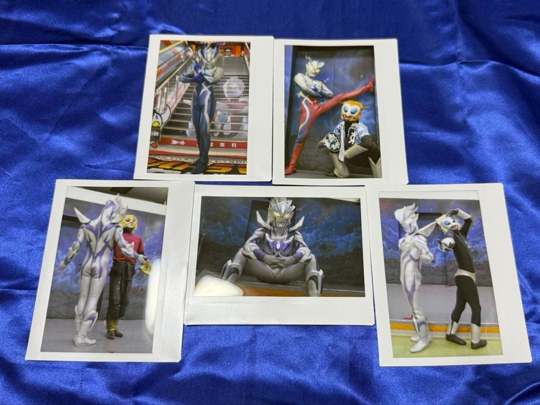 Ultraman Zero Polaroid 5-piece set | eBay