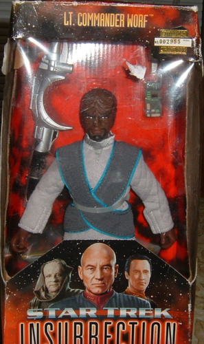 1998 Lt. Commander Worf Star Trek Insurrection Action Figure Series Ed ...