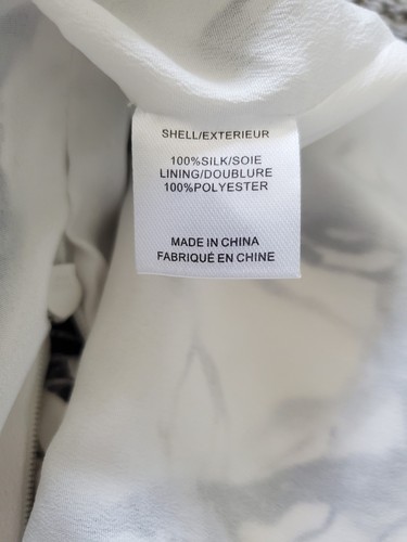 Haute Hippie swan/black asymmetrical silk skirt, size M | eBay