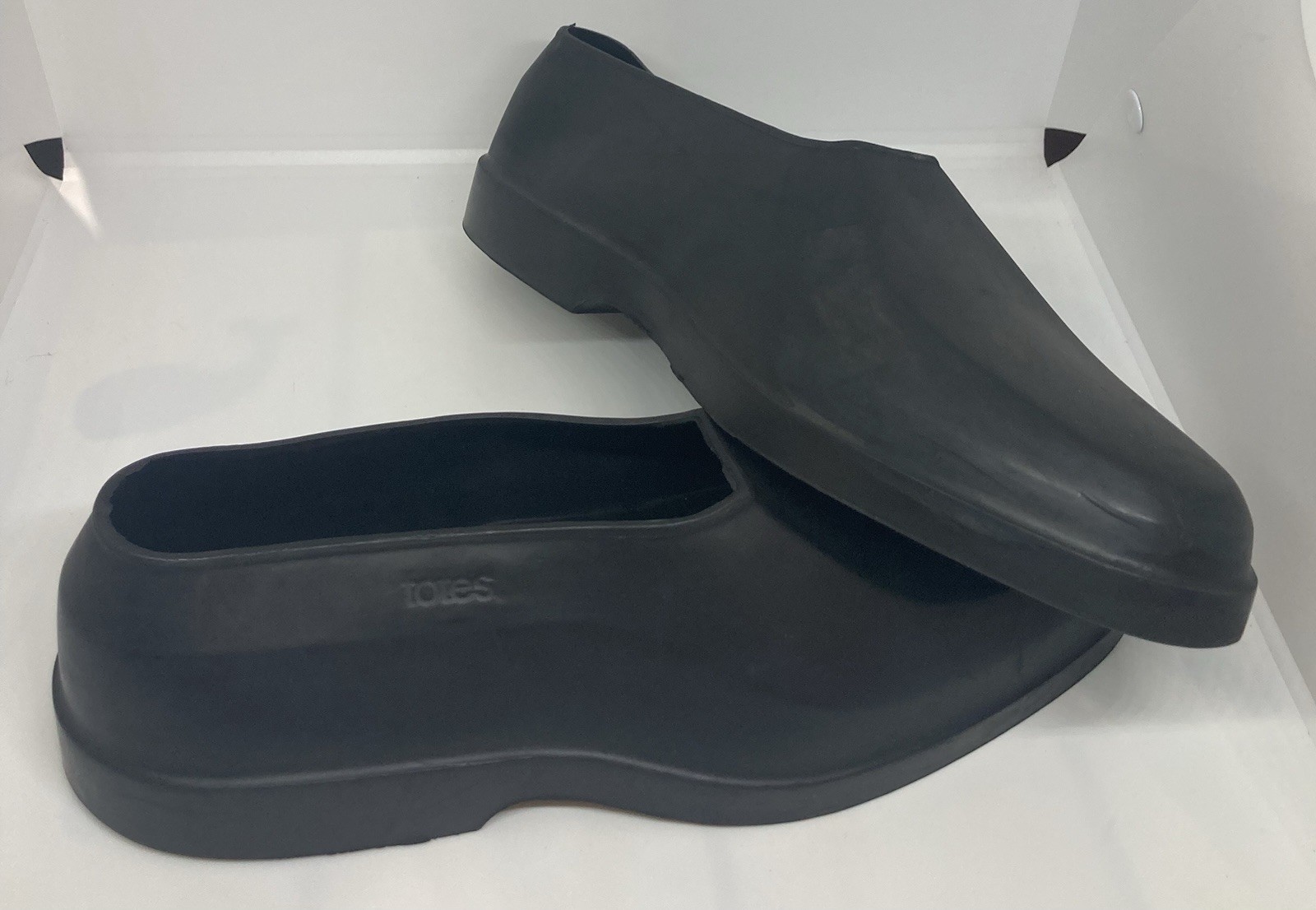 Totes Rubber Overshoes Large Galoshes Protective Waterproof Rain Snow ...
