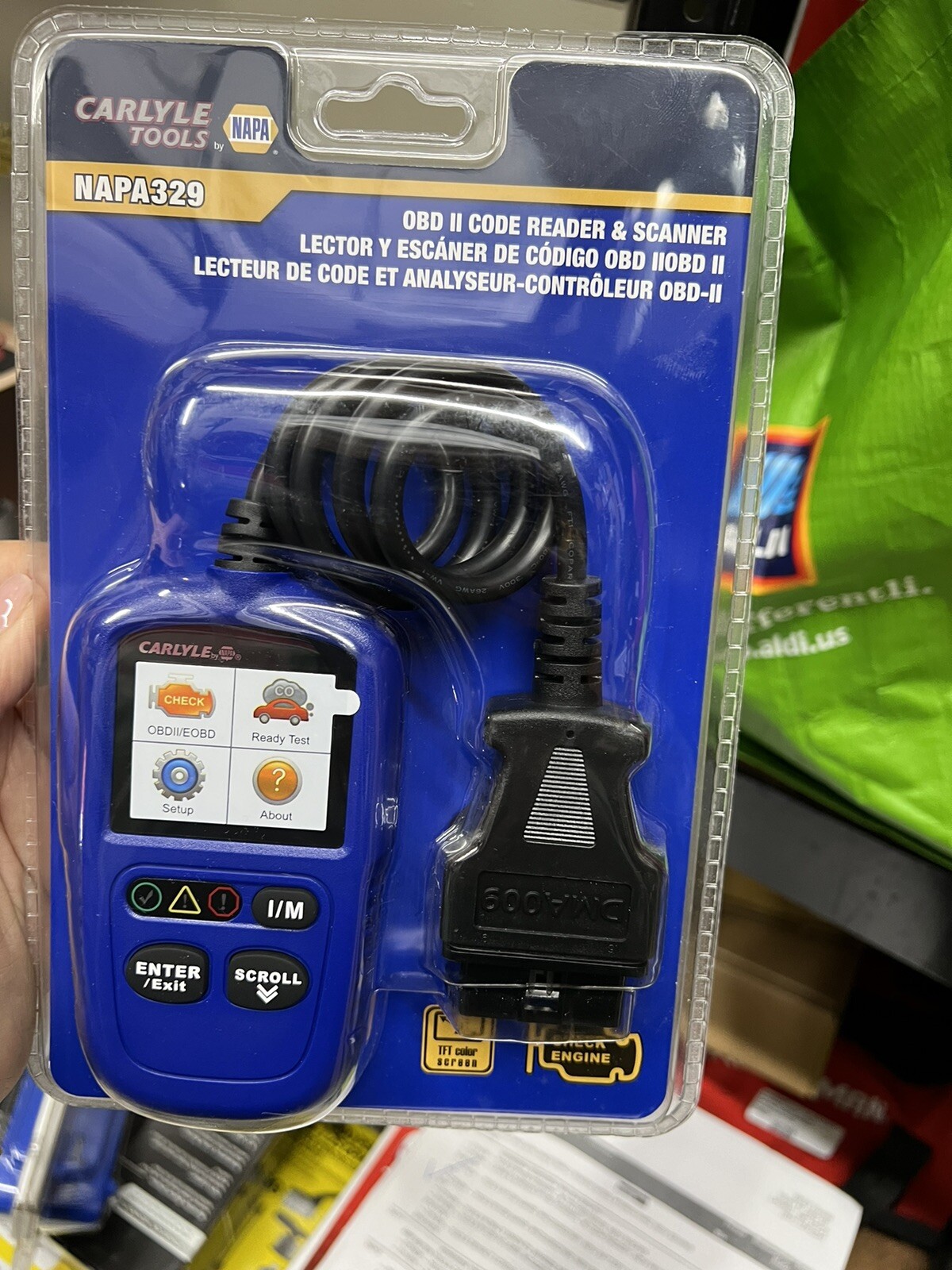 Code Reader and Scanner Carlyle Tools Ser Napa329 NAPA Service Tools ...