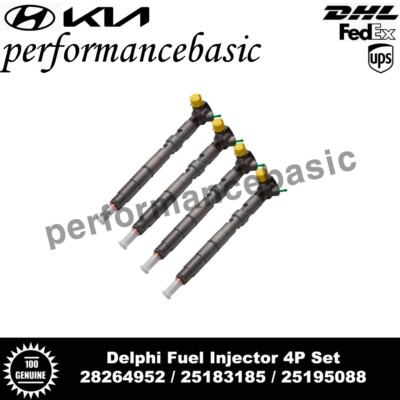 Delphi 28489562 4P Set Fuel Injector for CHEVROLET Captiva ORLANDO OPEL ...