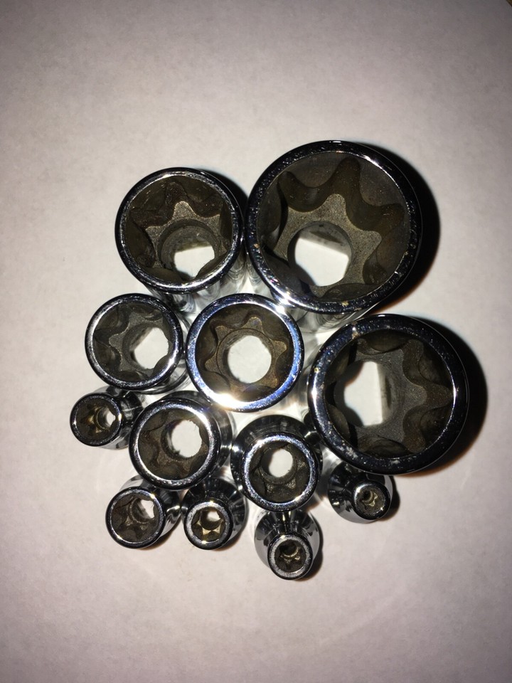 Snap On 12 Piece Inverted Torx Like New! | eBay