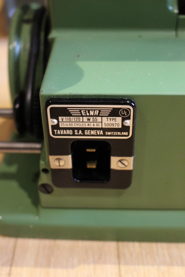 ELNA Grasshopper Sewing Machine, Model# 500970, W55, Portable with ...