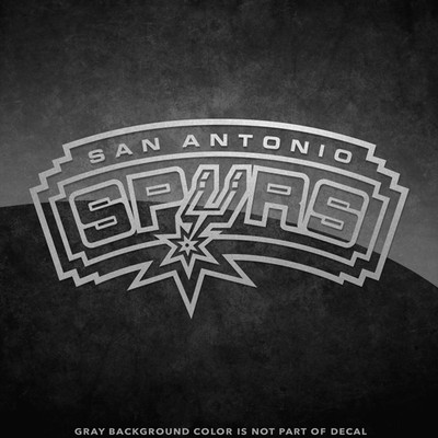 San Antonio Spurs NBA Vinyl Decal Sticker - 4" and Larger - 30+ Color ...