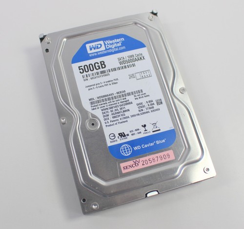 Western Digital Internal Hard Drive WD5000AAKX 500GB 7200 RPM 16MB Blue ...