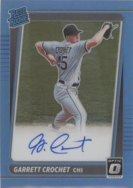 2021 Panini Donruss Optic - Rated Rookie Signatures Carolina Blue Prizm ...