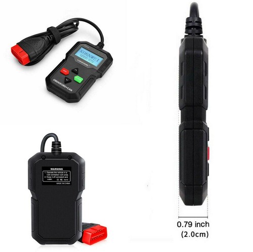 KW590 CAN OBD2 Code Reader Car Data Scanner Engine Fault Diagnostic ...