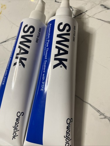 Lot Of 10SWAK Anaerobic Pipe Thread Sealant MS-PTS-250. 250 CC Tube (8. ...