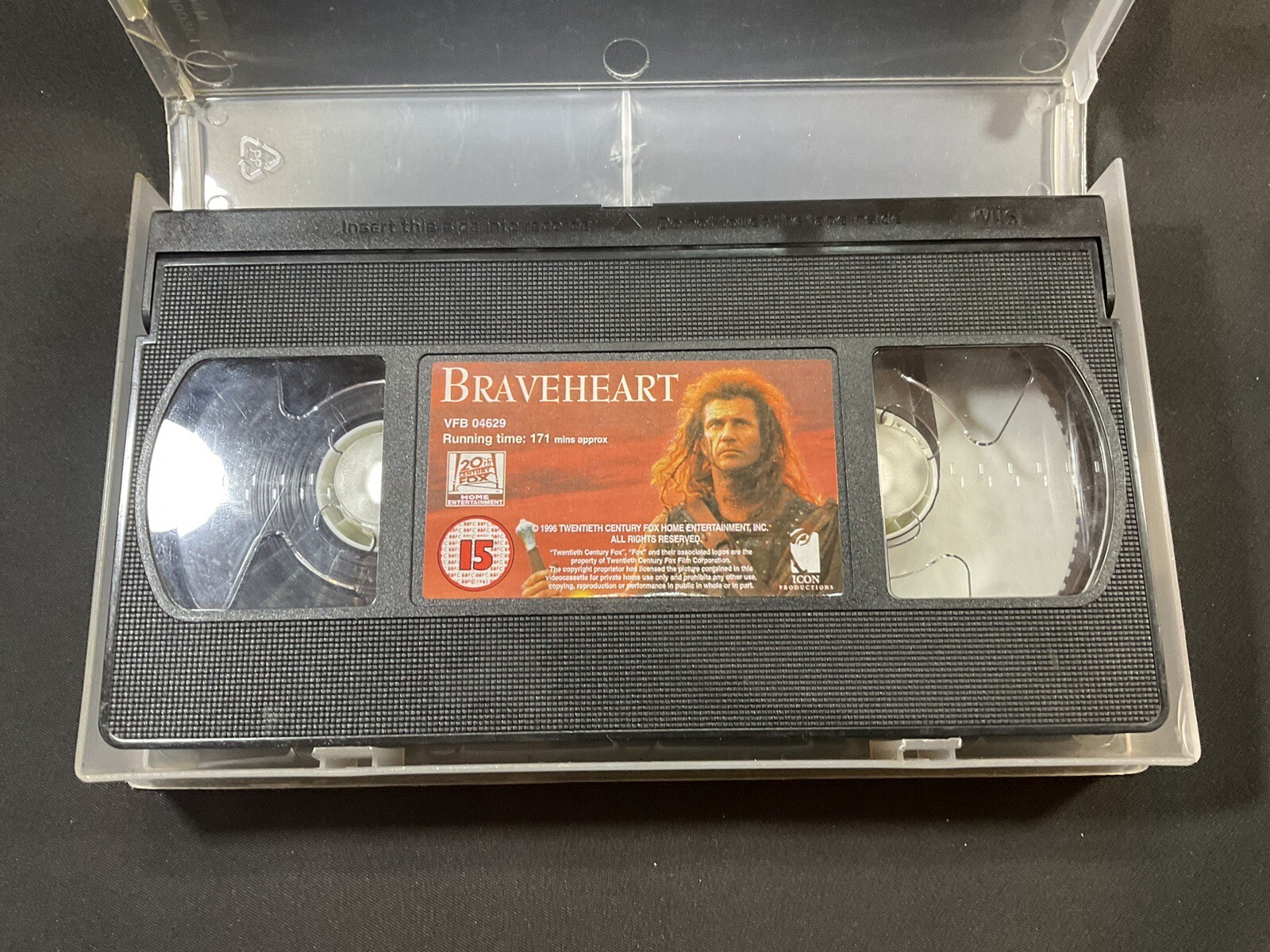 Braveheart, VHS Video, Mel Gibson, Sophie Marceau, Movie | eBay UK