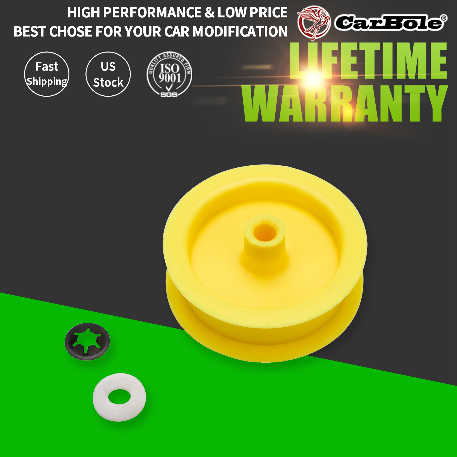 Idler Pulley Compatible with GE Dryer PS265721 EA265721 WE12X81 WE12X83 ...