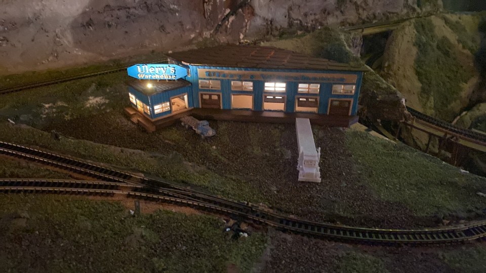 Assembled Scale Warehouse Industrial Building T, Z, N, HO, S, & O Scale ...