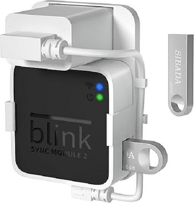 256GB USB Flash Drive, Outlet Wall Mount Holder for Blink Sync Module 2 ...