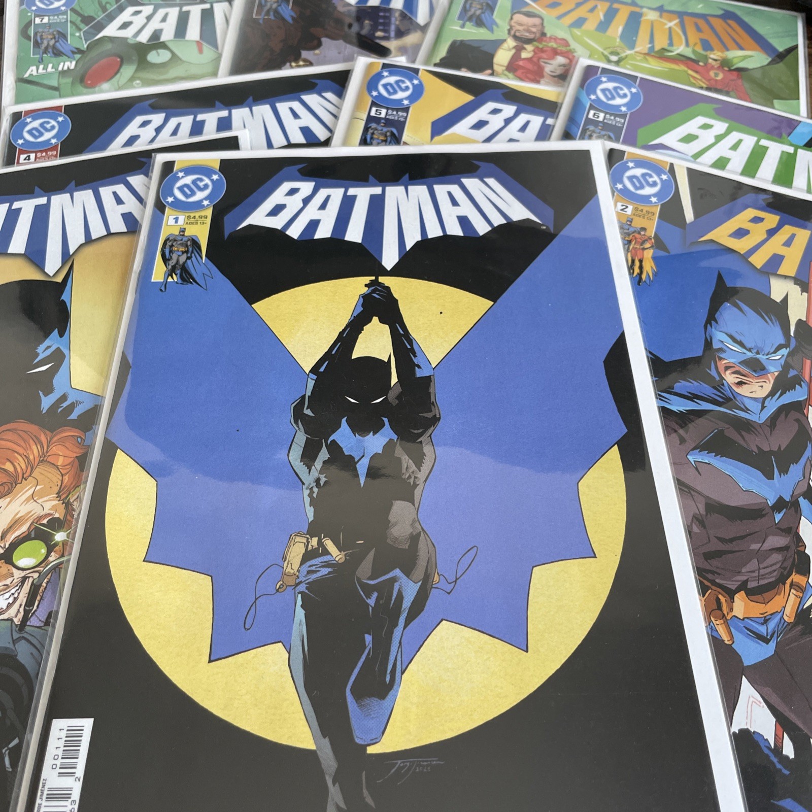 Batman 1 - 9 (2025) CVR A First Print Matt Fraction DC Comics Bundle ...