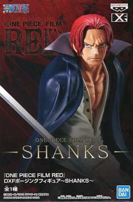 Shanks One Piece FILM RED DXF Posing Figure SHANKS Namco Limited Male ...