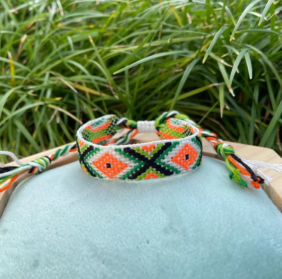 Woven Friendship Bracelets Handmade Braided Rope Wrist String Chain ...