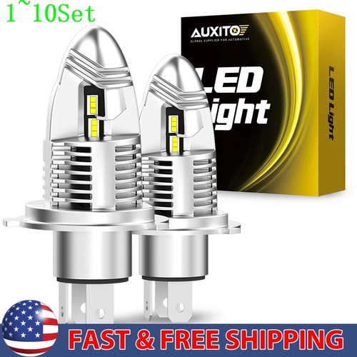 Super Bright Headlight H4 Bulb 9003 LED High Low Beam White 30000LM 1 ...