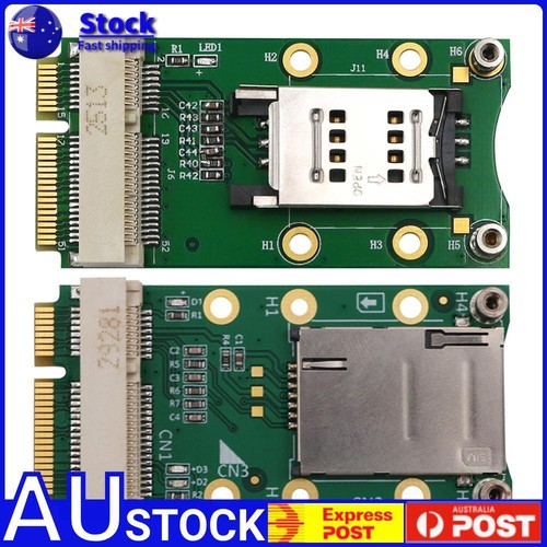 Mini PCI-E Adapter for 3G/4G WWAN LTE WLAN CDMA GPS Card with SIM Card ...