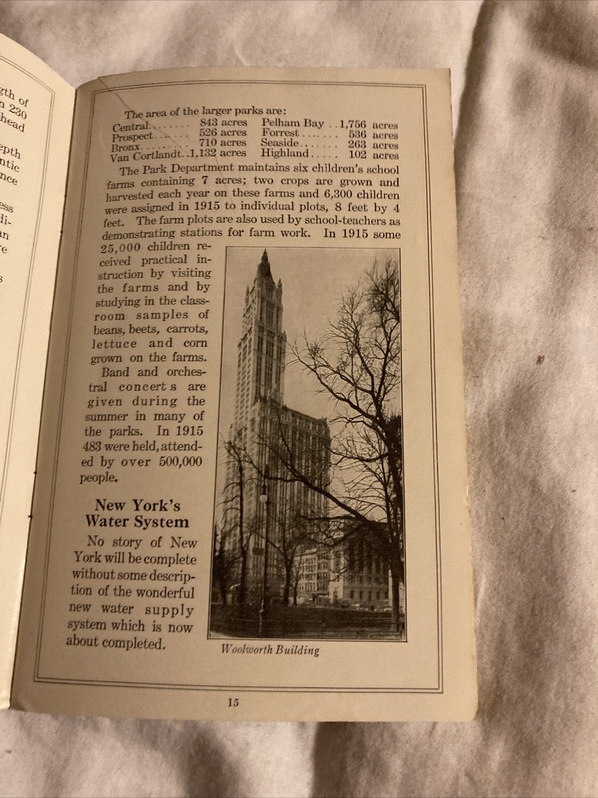 New York Metropolis Of The World By The John Wanamaker Store 1916 | eBay
