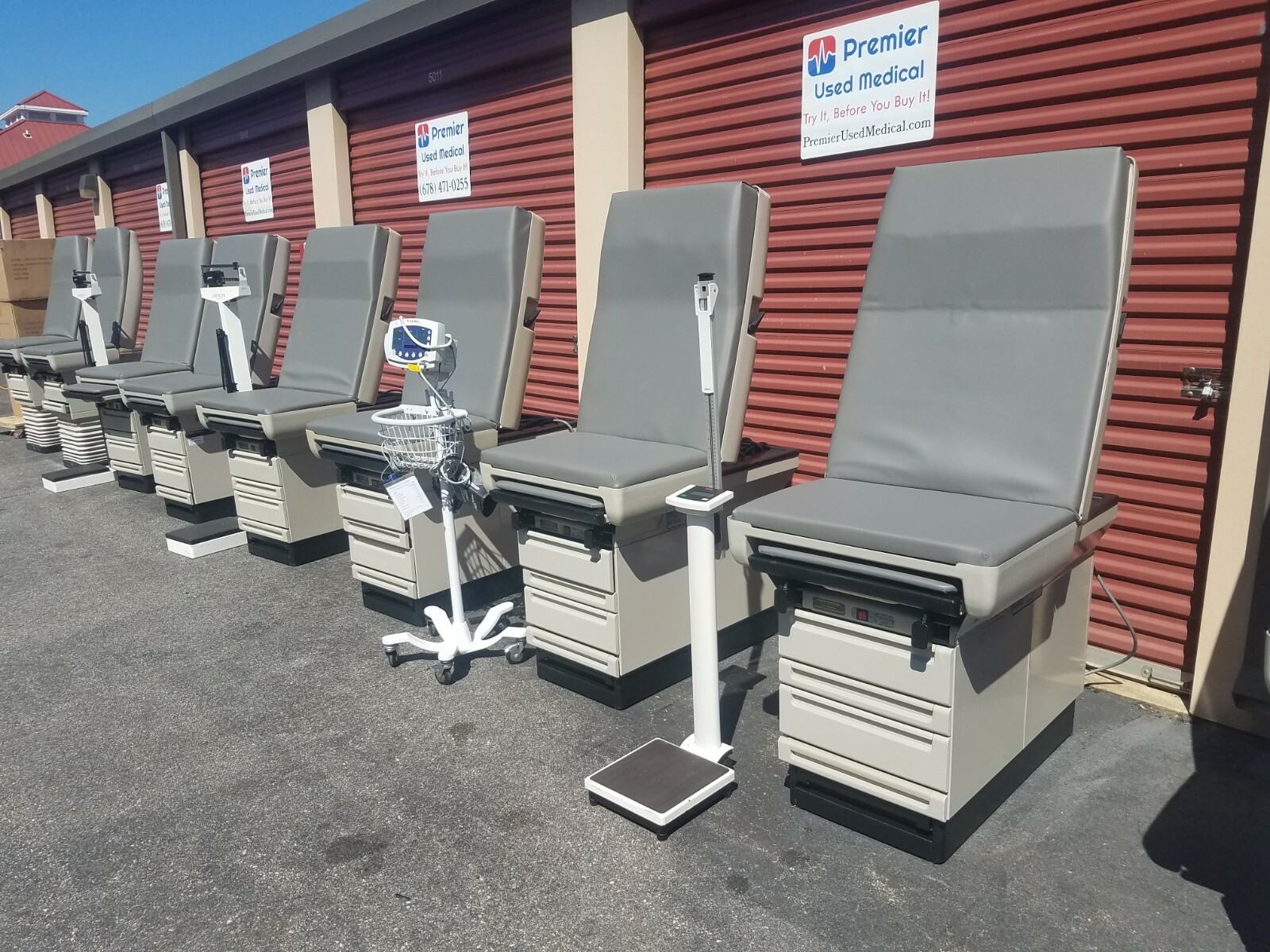 Midmark 404 Exam Tables Med Grey/Flint- Availability Varies ...