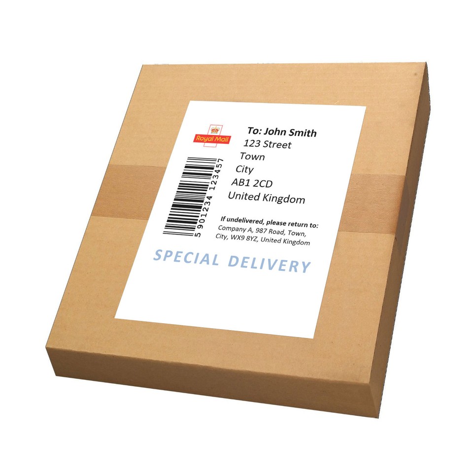 A4 White MATT Self-Stick / Sticky Back Printing Paper Mailing Label ...