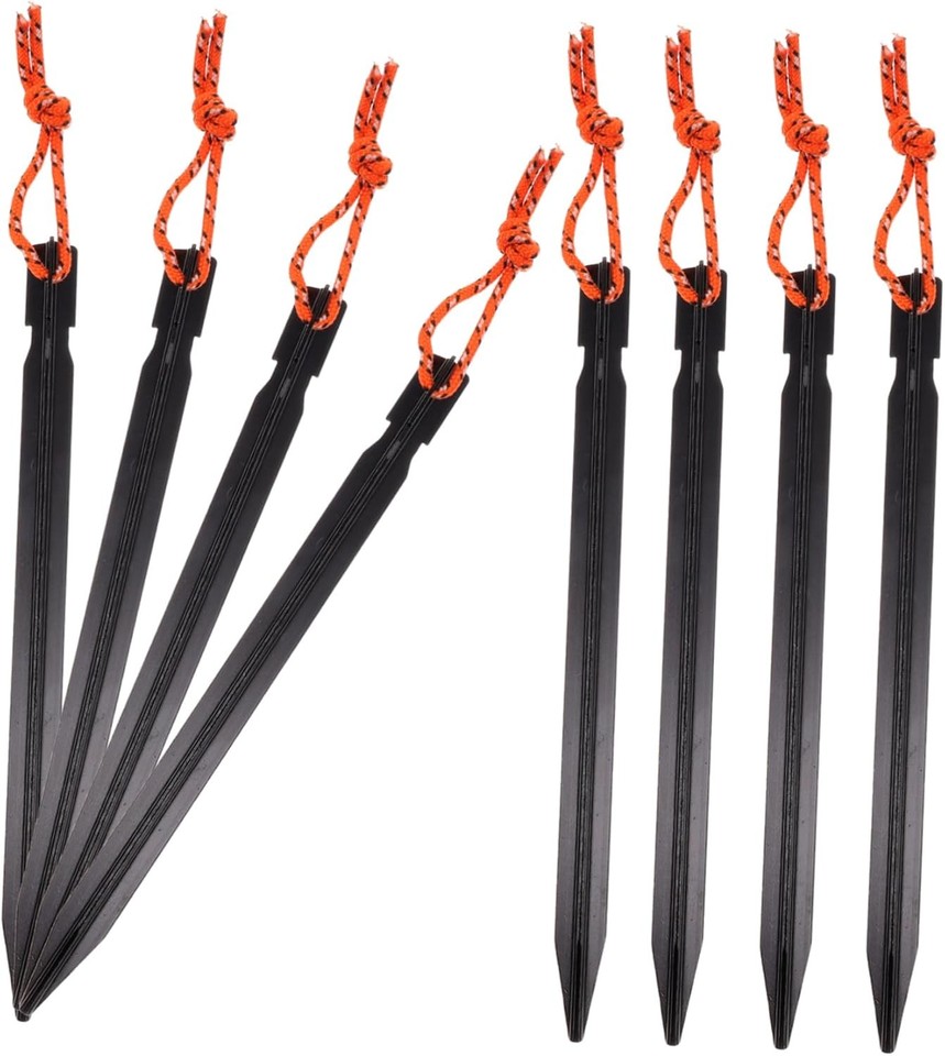 1~500 Pack Tent Stakes Heavy Duty, Aluminum Tent Stakes Pegs, Metal ...