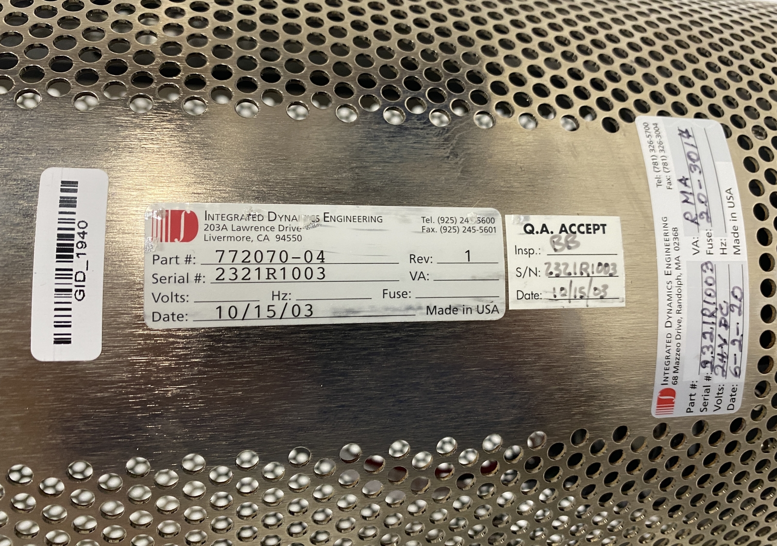 IDE/Integrated Dynamics Engineering ROB 300 series Wafer Robot w/ End ...