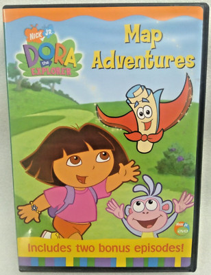 DVD Dora the Explorer: Map Adventures (DVD, 2003, Nick Jr) 97368753143 ...