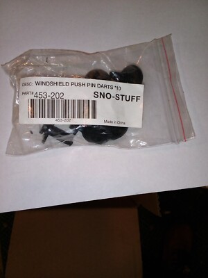 10 PCS. SNO-STUFF WINDSHIELD PUSH PIN DARTS #453-202 | eBay