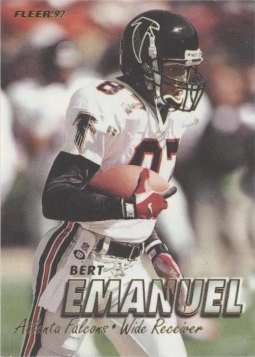 1997 Fleer - Bert Emanuel #279 for sale online | eBay