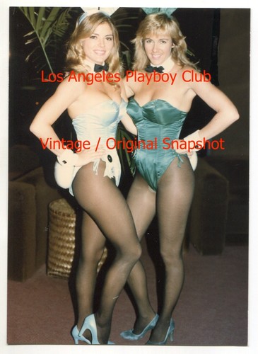 Vintage Photo L.A. Playboy Club 1986 Bunny Snapshot VICKIE BENSON / D.J. FOX Hot | eBay