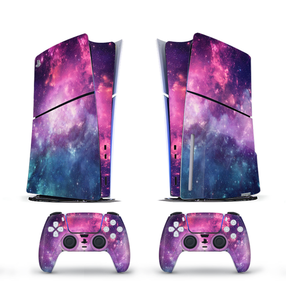 Galaxy PS5 Slim Disk Skin Sticker Decal Aufkleber Wrap Vinyl ...