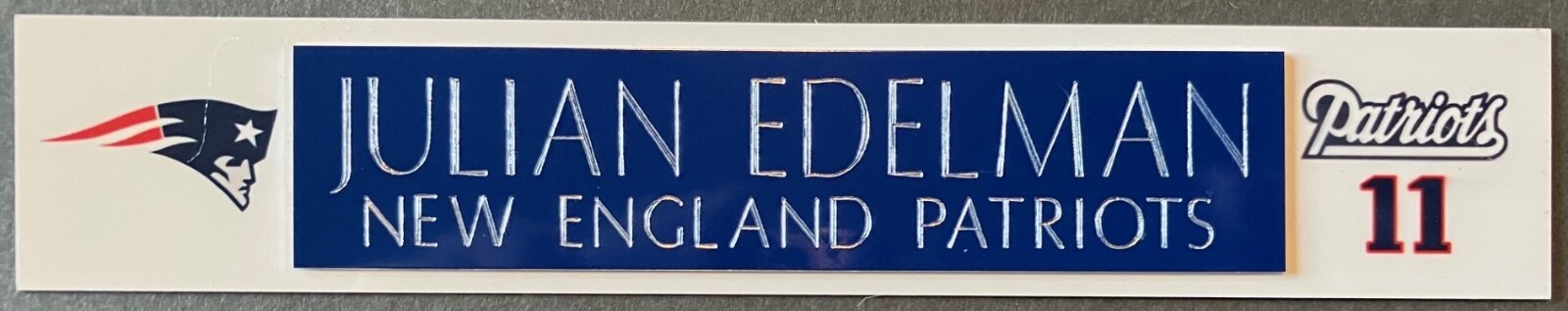 JULIAN EDELMAN NEW ENGLAND PATRIOTS NAME PLATE | eBay