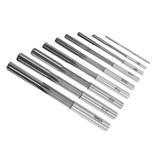 2mm-10mm H8 High Speed Steel Straight Flute Machine Chucking Reamer Set ...