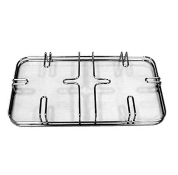 Chromed Wire and Stainless Steel Grill Kitchen Nardi 2 Burners 454 ️245 ...