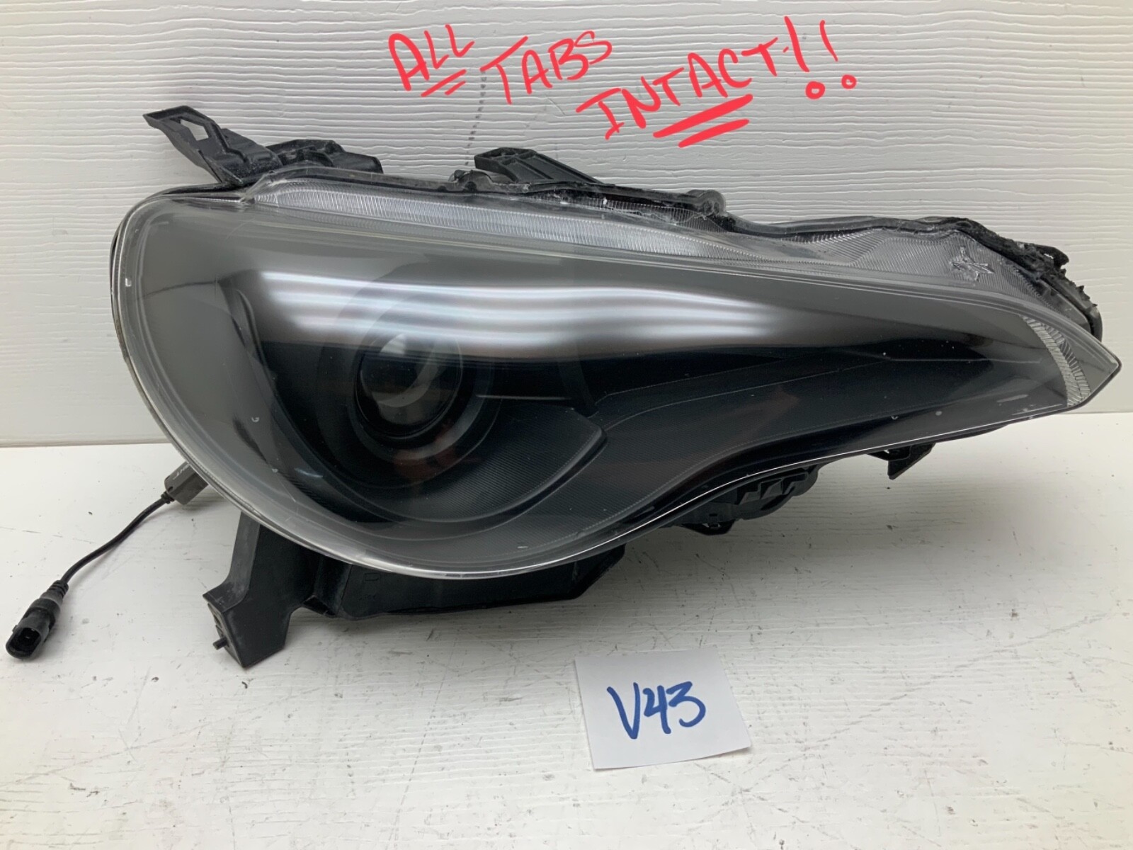 2013 2014 2015 2016 SUBARU BRZ SCION FRS PASSENGER BLACK HALOGEN ...