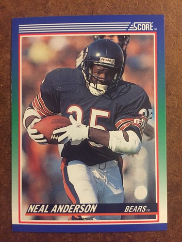 Neal Anderson 47 Score 1990 NFL Football Trading Card | eBay