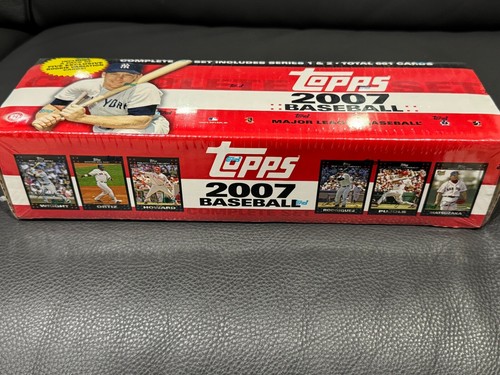 2007 Topps Baseball Complete Set - Sealed - Includes Series 1 & 2 - 661 ...