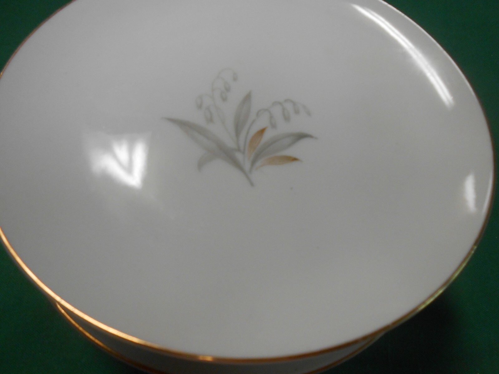 Beautiful KAYSONS China "Golden Rhapsody" Set of 12 BREAD-SALAD-DESSERT ...