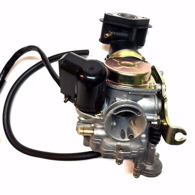 PERFORMANCE 20MM REDCAT 50CC 50 CARBURETOR & INTAKE MANIFOLD SCOOTER ...